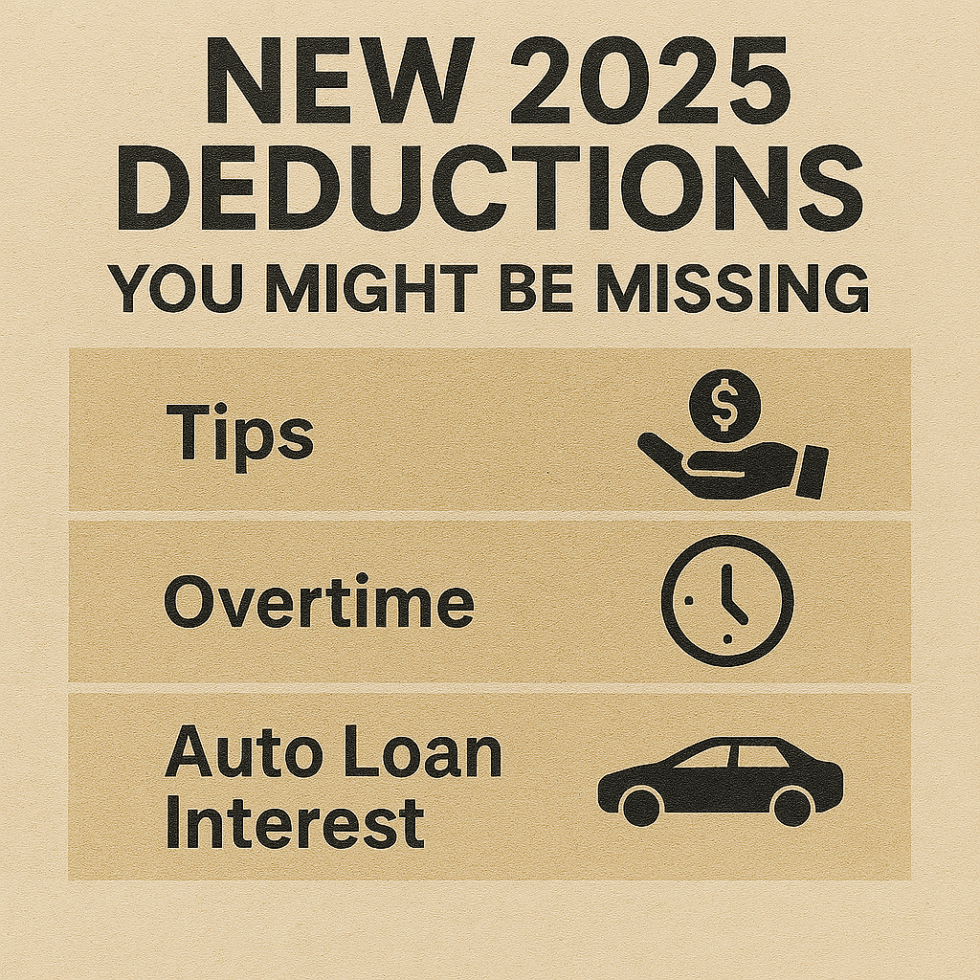 Hidden 2025 Tax Deductions: Tips, Overtime, And Auto Loan Interest ...